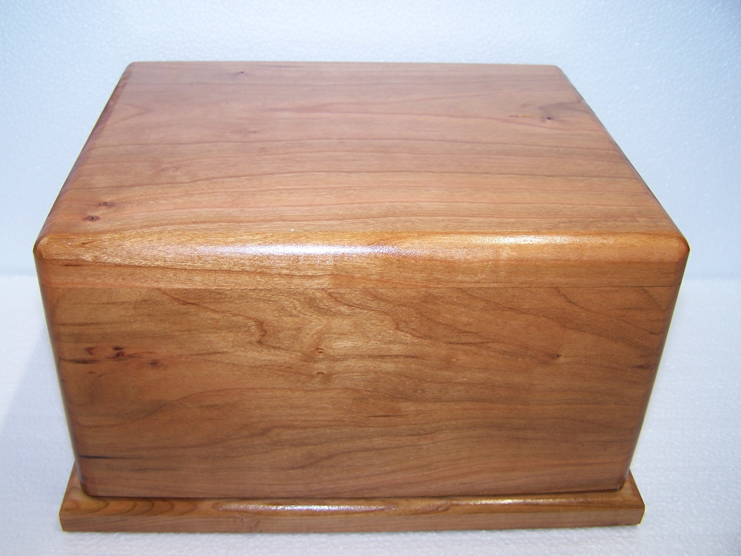 Cherry Wood Cremation Urn Adult USA Made - Etsy