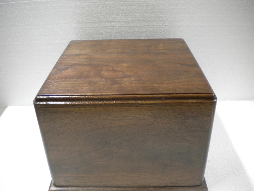 Walnut Wood Companion Cremation Urn - Etsy