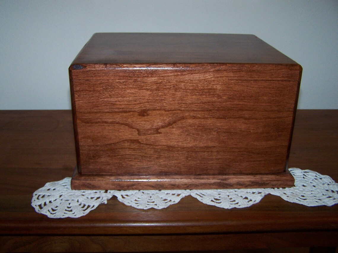 Cherry Wood Adult Cremation Urn USA - Etsy