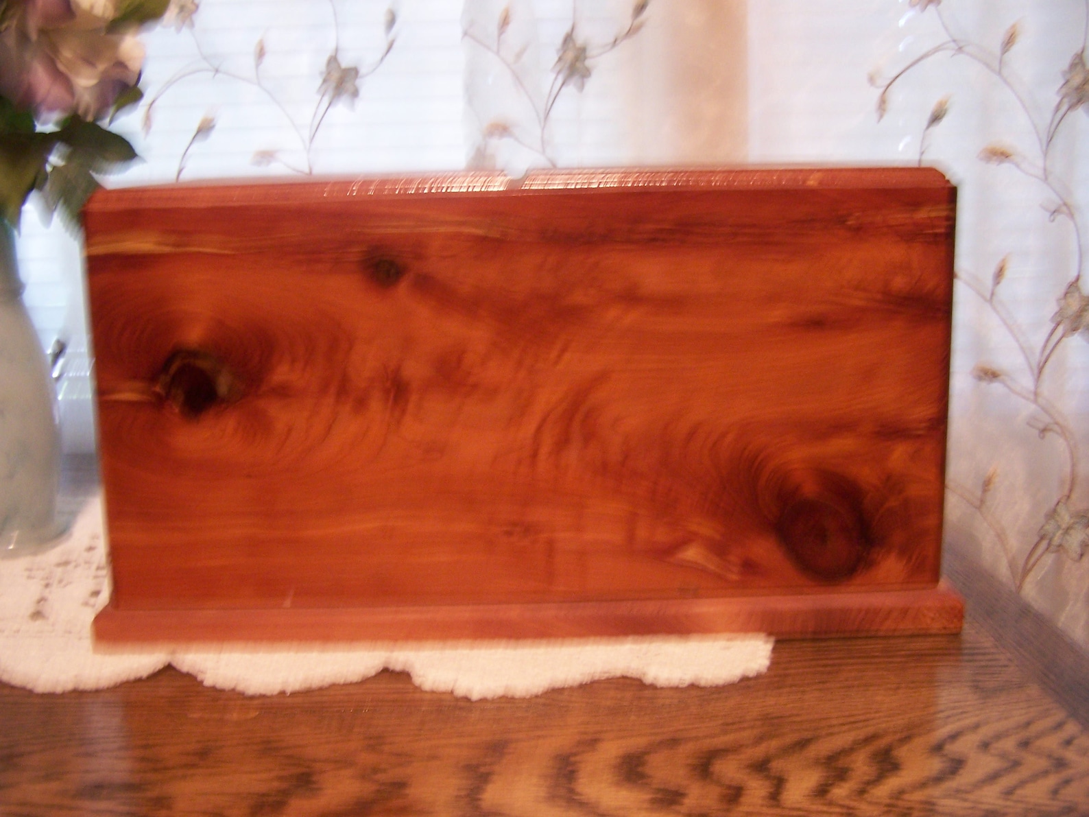 Red Cedar Wood Companion Cremation Urn USA Made - Etsy