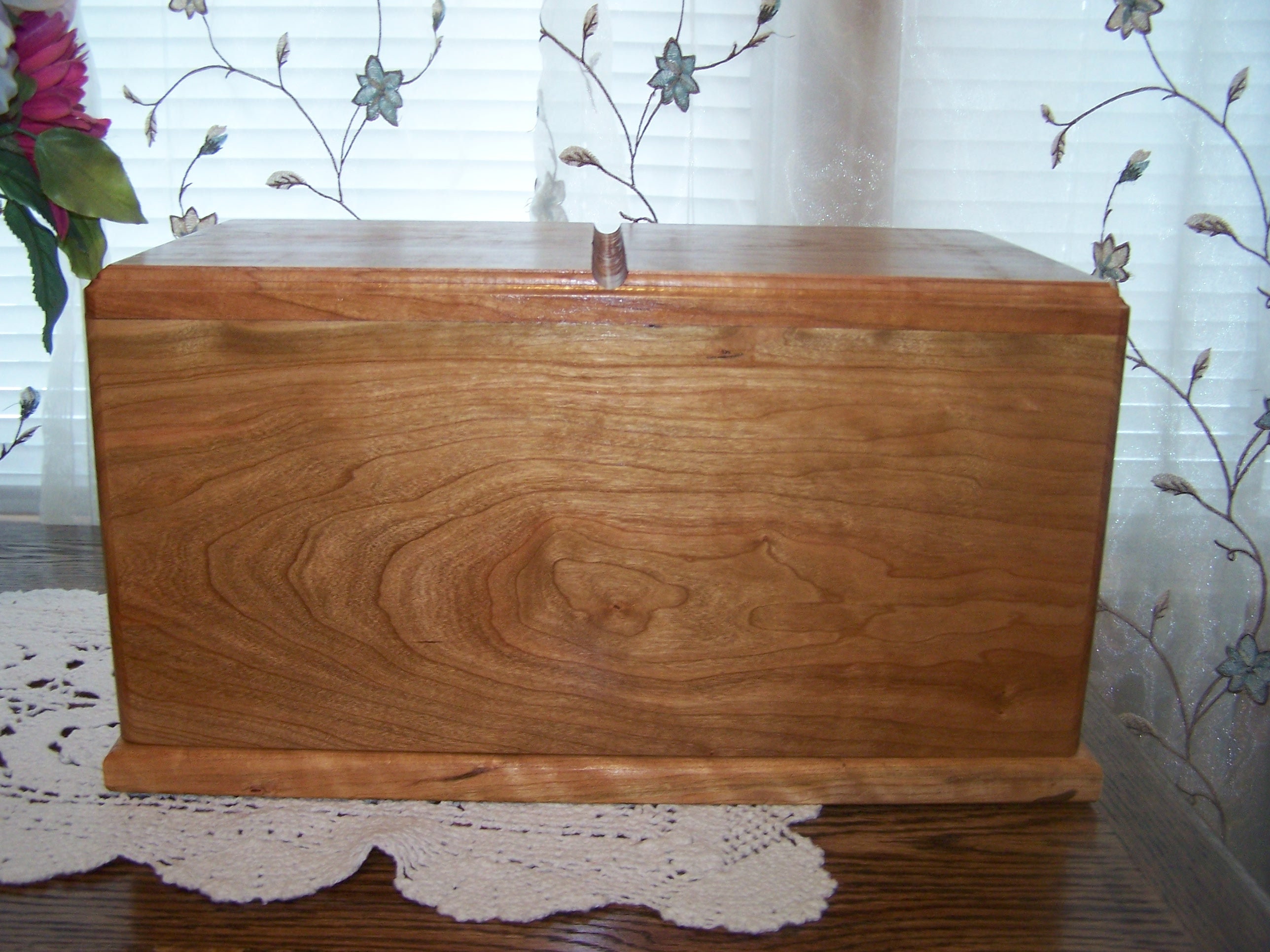 Cherry Wood Companion Cremation Urn Adult USA Made - Etsy