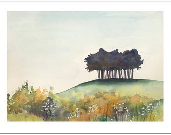 Nearly Home Trees, Nearly Home Trees Print, Almost There Trees ...