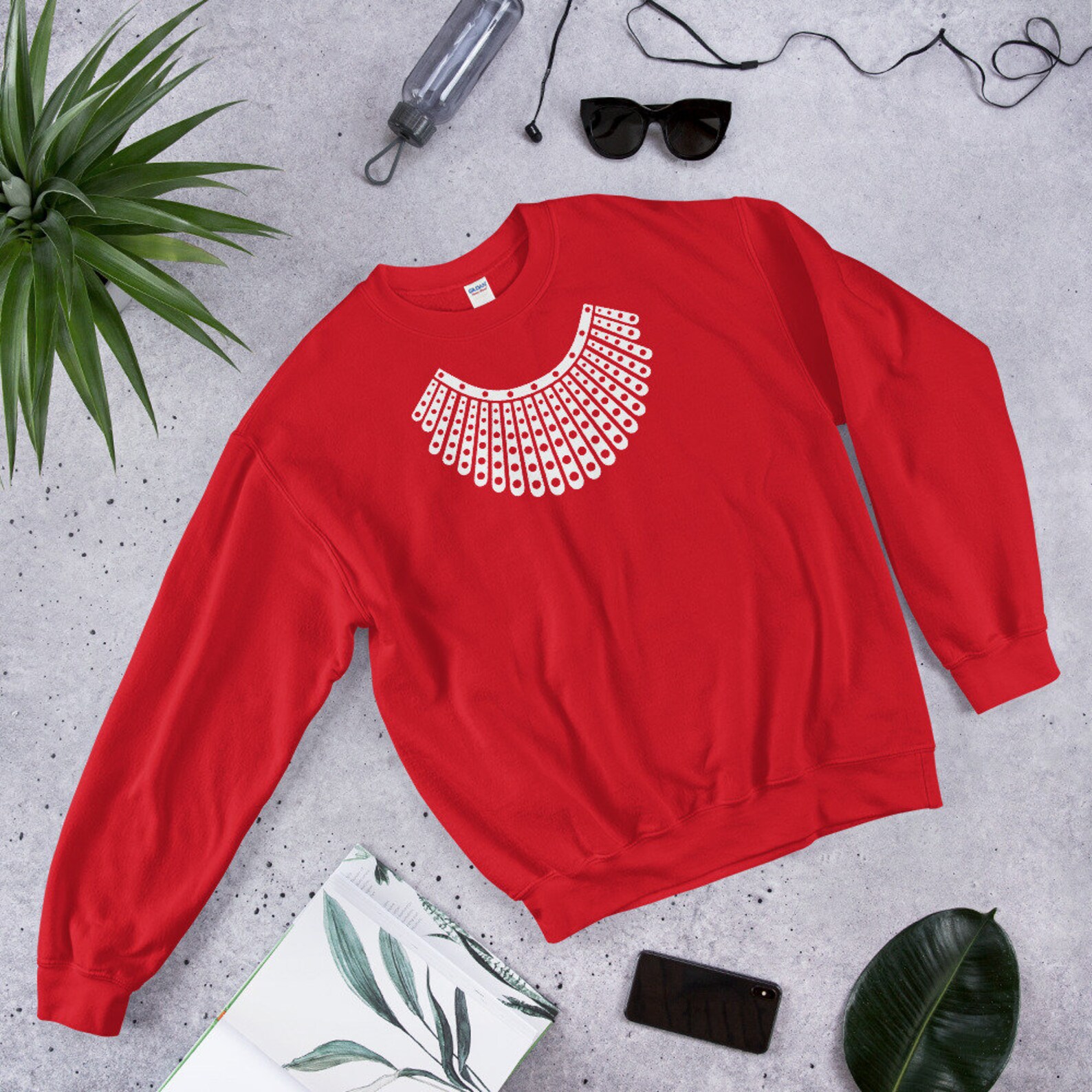 RIP RBG Lace Unisex Sweatshirt| Ruth Bader Ginsburg - Etsy