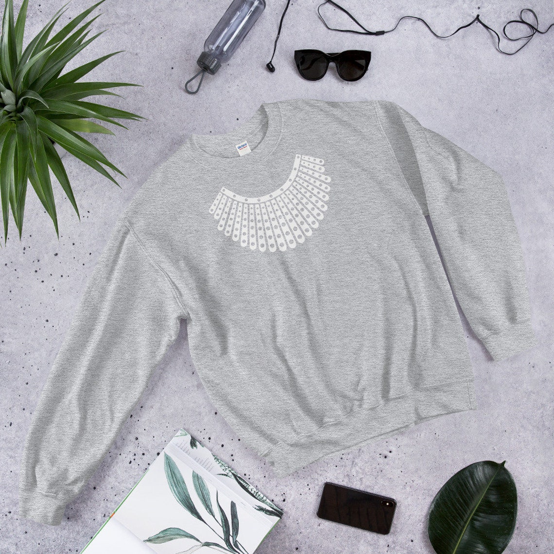 RIP RBG Lace Unisex Sweatshirt| Ruth Bader Ginsburg - Etsy