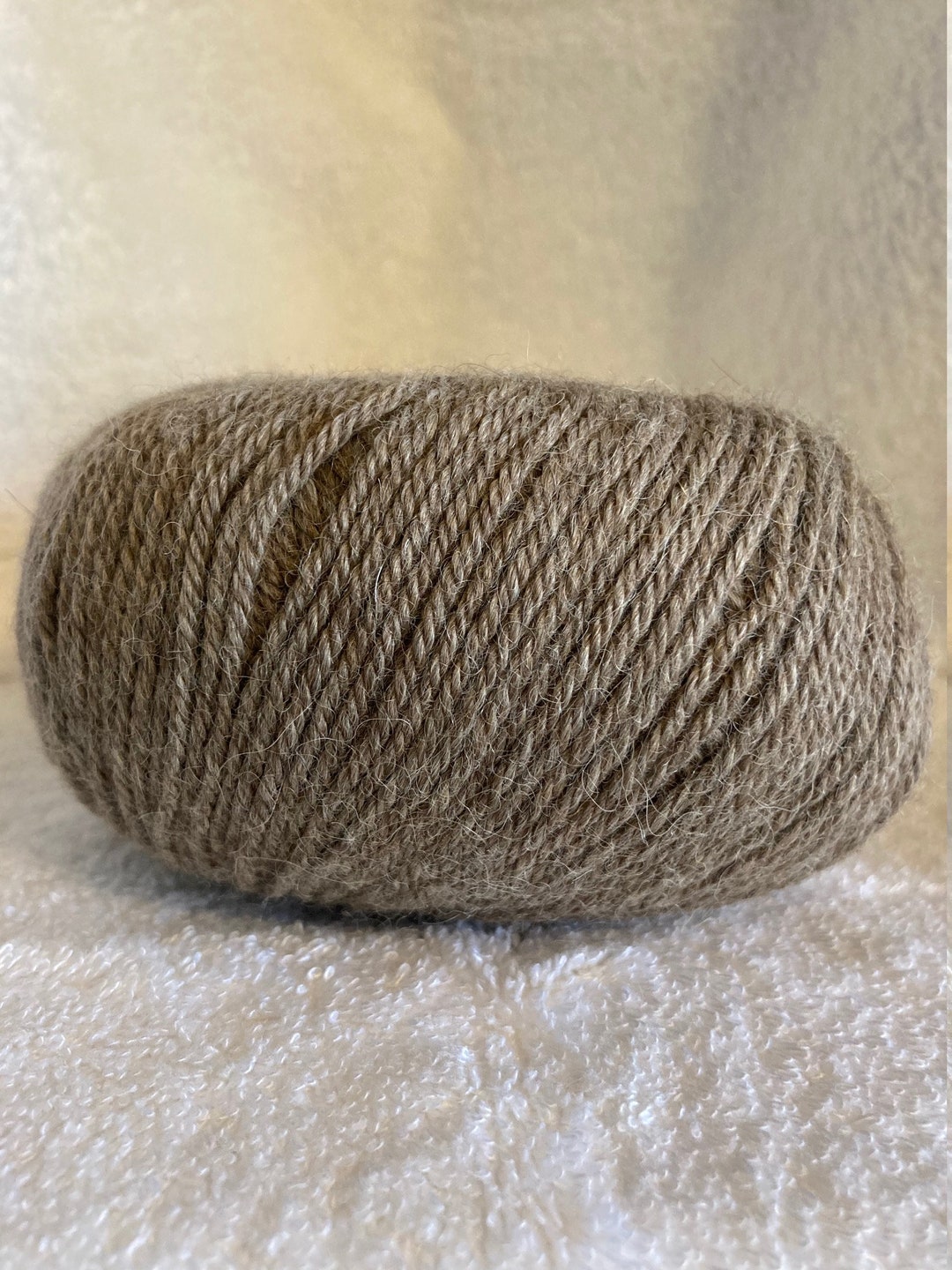 100% Baby Alpaca Yarn Indiecita DK (light Brown/beige/medium Fawn - 284 ...