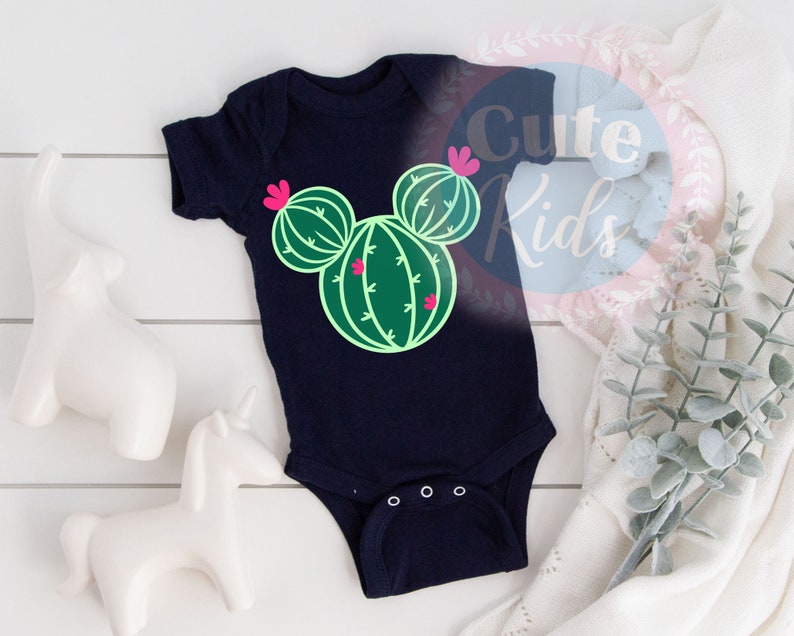 Mouse Head Cactus SVG for T-shirts Plants Svg Cut Files for - Etsy