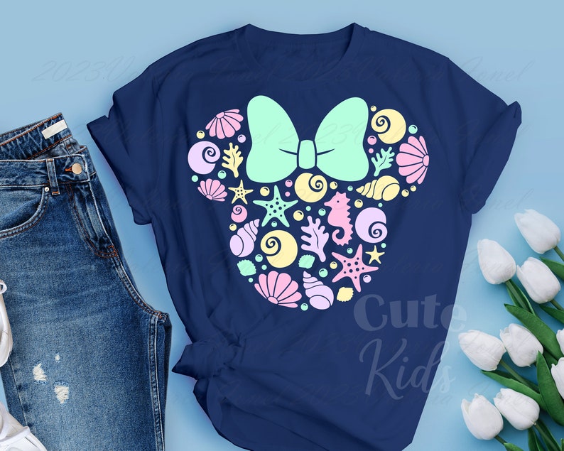 Sea Shells Mouse Head SVG Ocean Animals Life Decor Svg Cut - Etsy