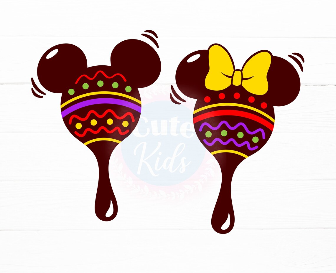 Mouse Head Maracas SVG Musical Instruments Decor Svg Cut - Etsy