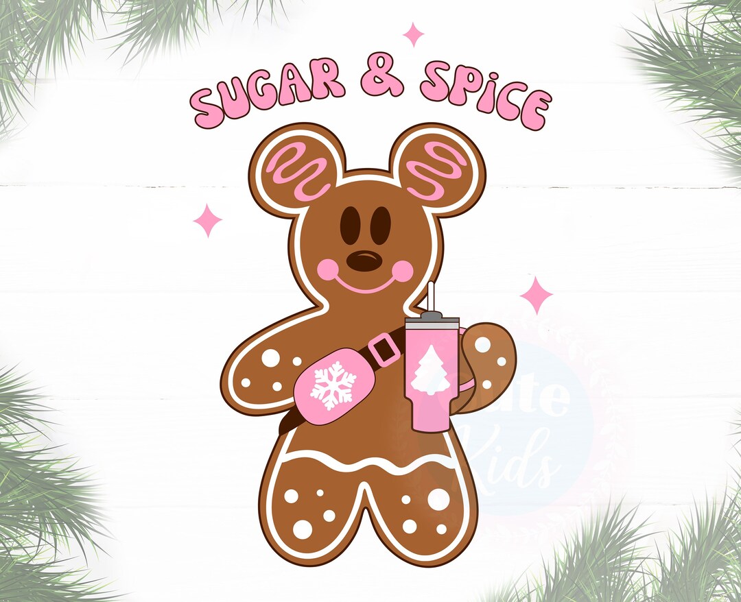 Sugar & Spice Mouse Head Gingerbread SVG – Xmas Decor Svg Cut Files for ...