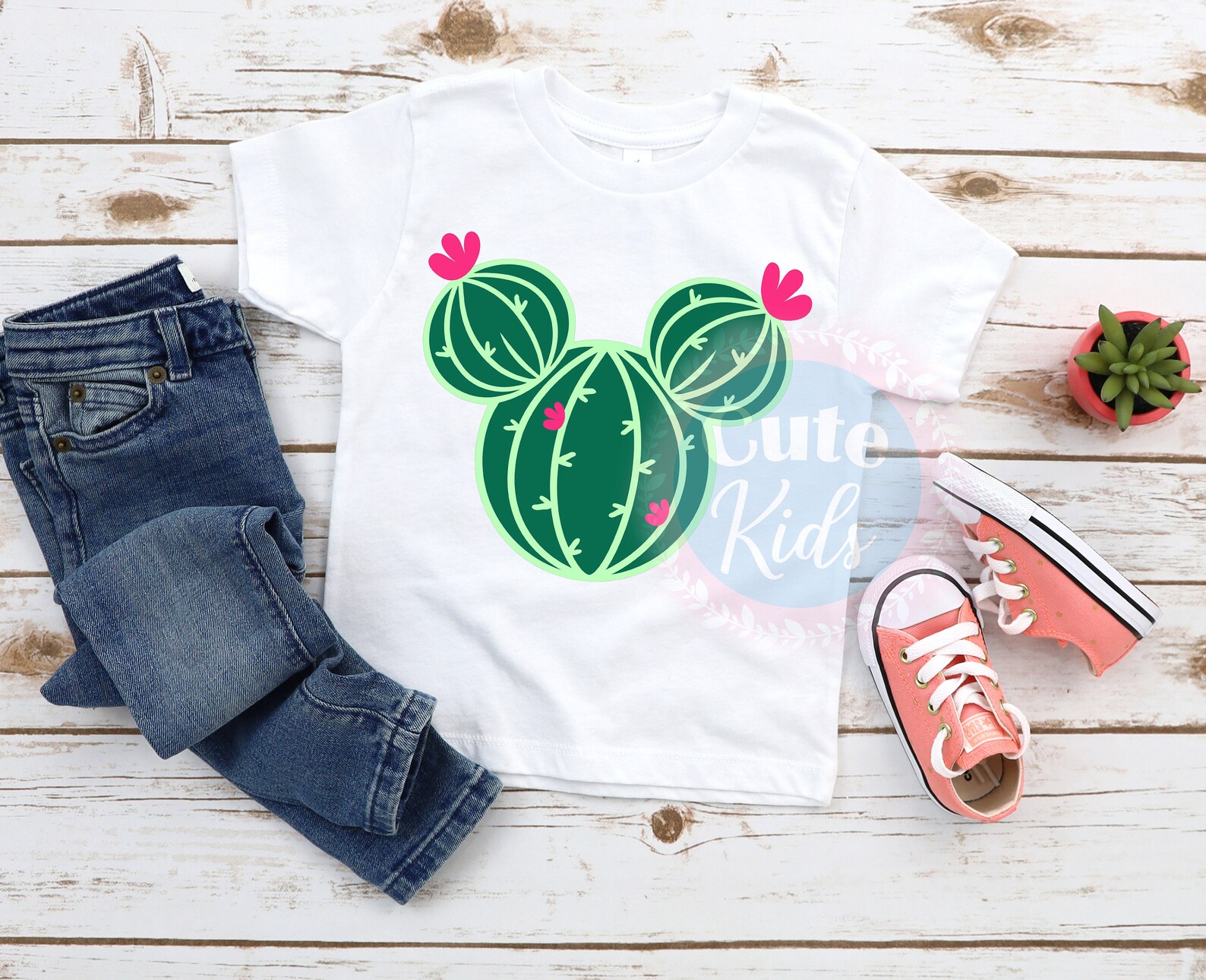 Mouse Head Cactus SVG for T-shirts Plants Svg Cut Files for - Etsy