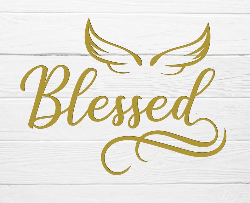 Blessed Quote Svg for Kids Cute T-shirt Design SVG Cut Files - Etsy