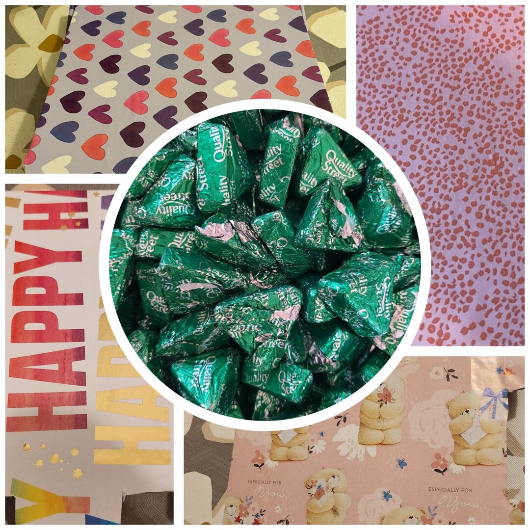 Quality Street Chocolate Green Triangle Birthday Gift - Etsy