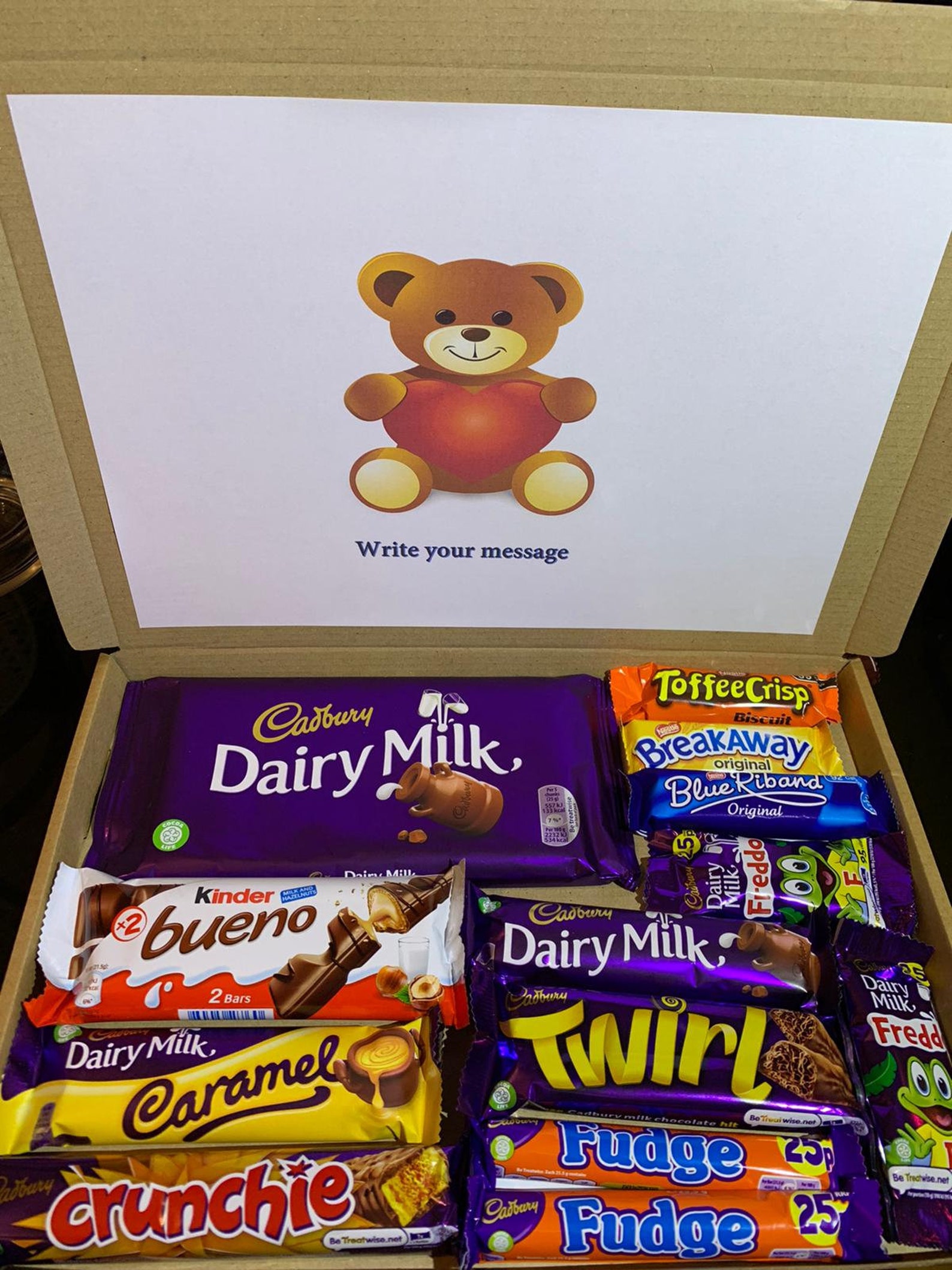 Cadbury Letter Box Gift Box Selection Chocolate Miss You Gift - Etsy