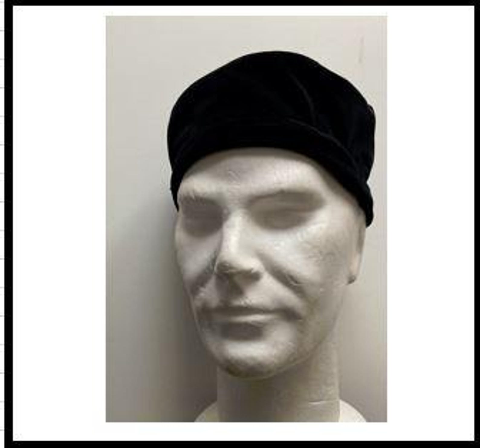Velvet Black Pill Box Hat - Etsy