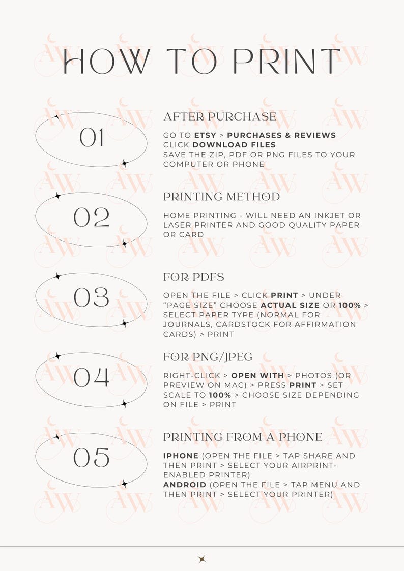 2026 Affirmation Calendar Printable | Positive Affirmations | Minimal ...