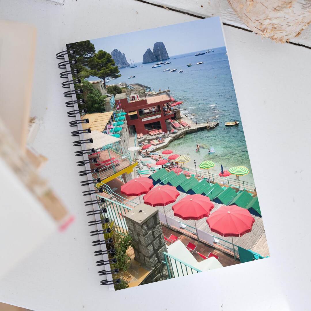 Spiral Bullet Journal / Notebook - 140 Dotted Pages, Soft Cover, 5.5"x8 ...