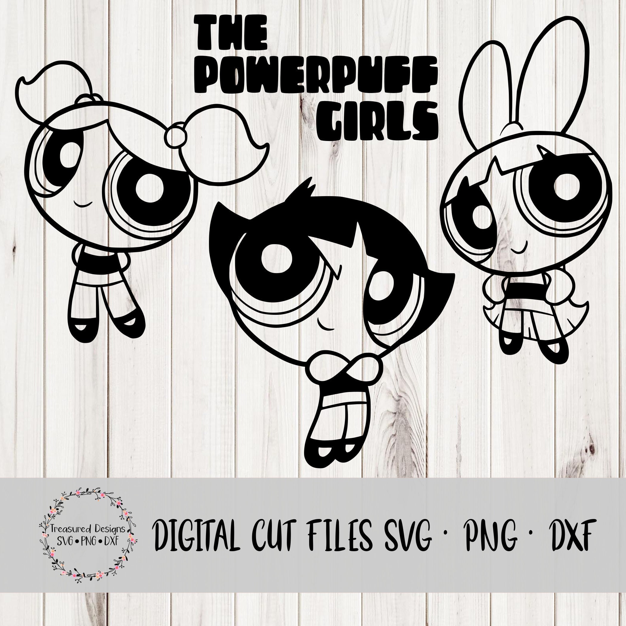 Powerpuff Girls Svg Bundle Classic Cartoon Svg Bundle Etsy