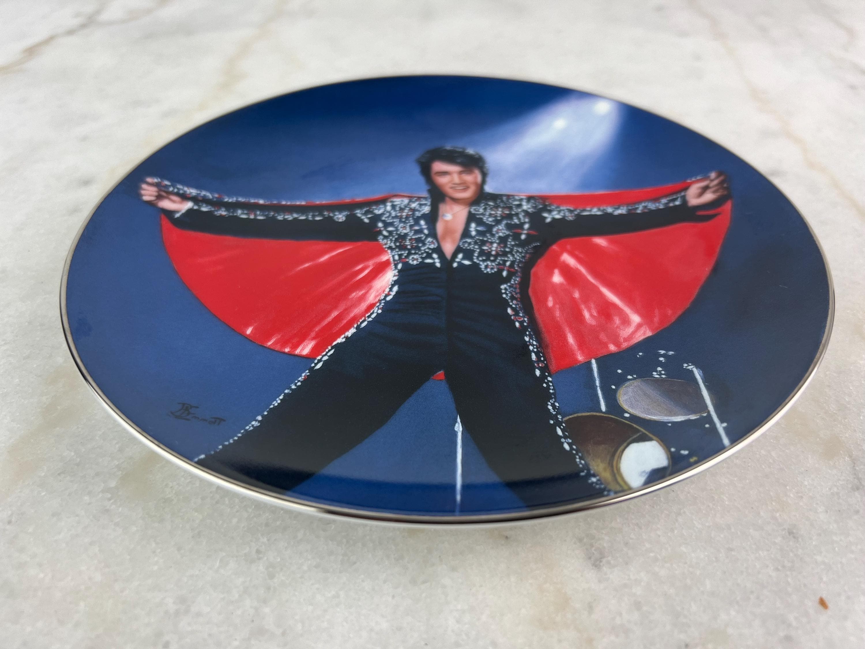 Vintage Elvis Presley Collector’s Plate, Delphi, in the Spotlight ...