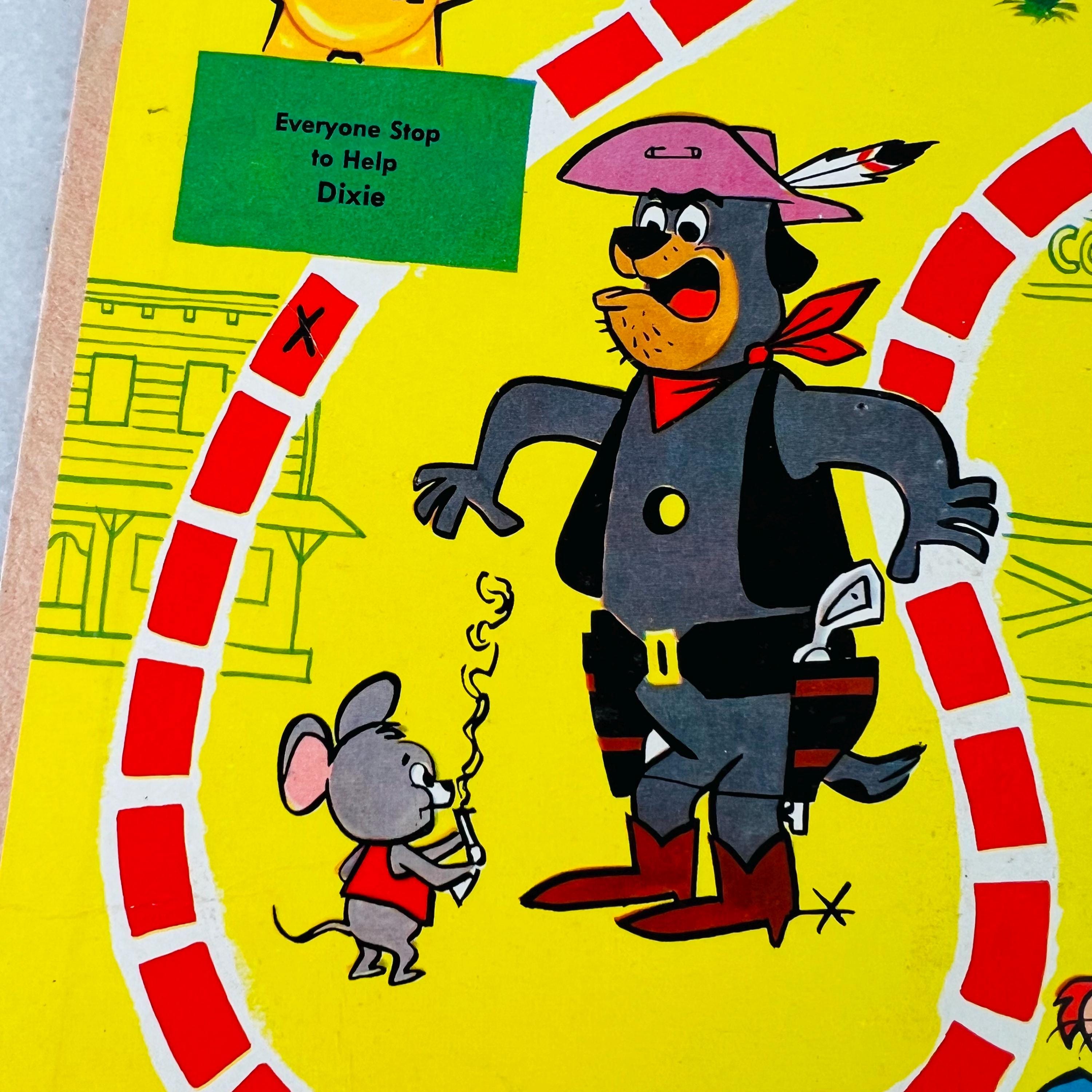 Antique 1959 Huckleberry Hound Western Game From H B Enterprises Inc ...