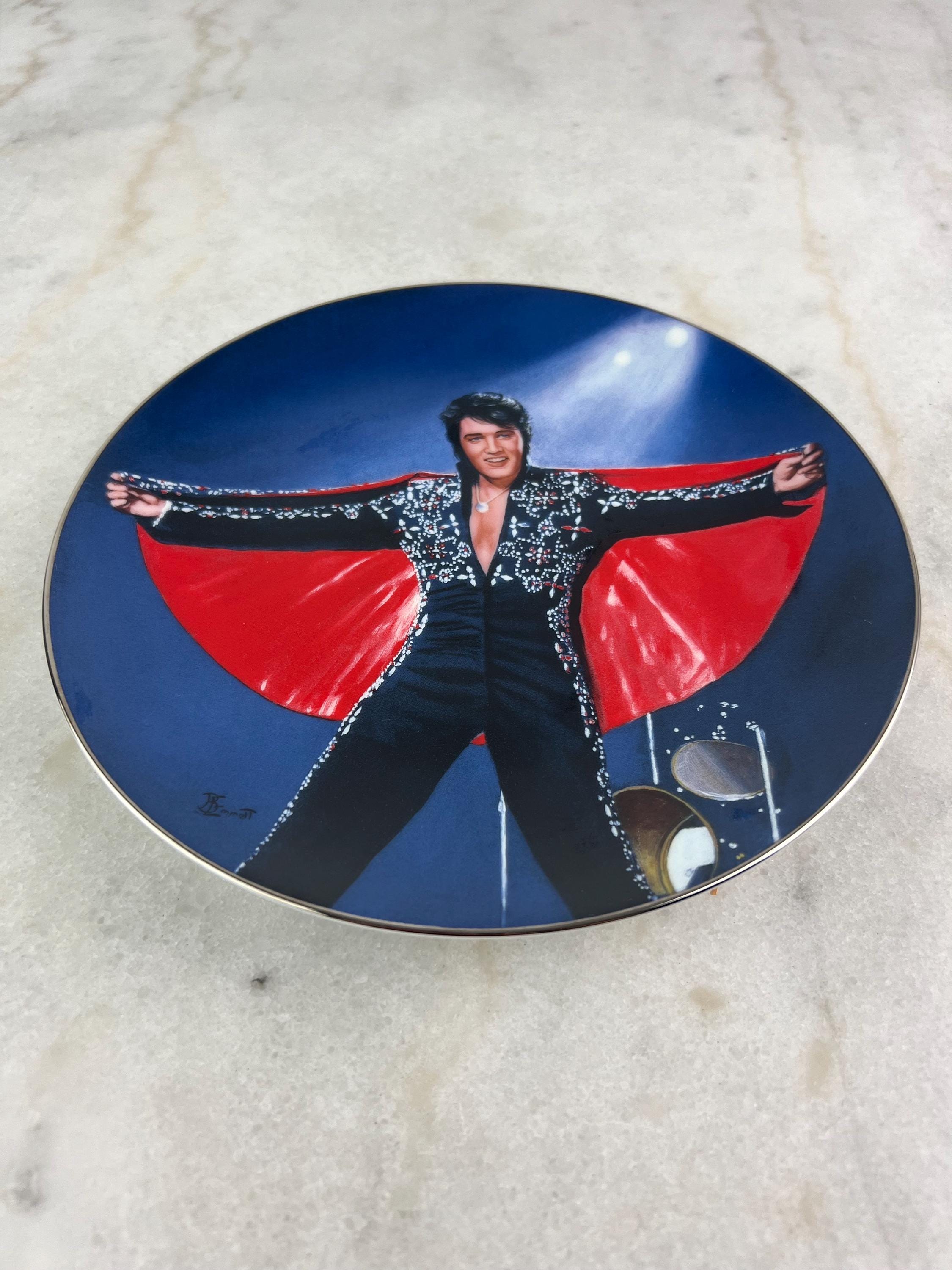 Vintage Elvis Presley Collector’s Plate, Delphi, in the Spotlight ...