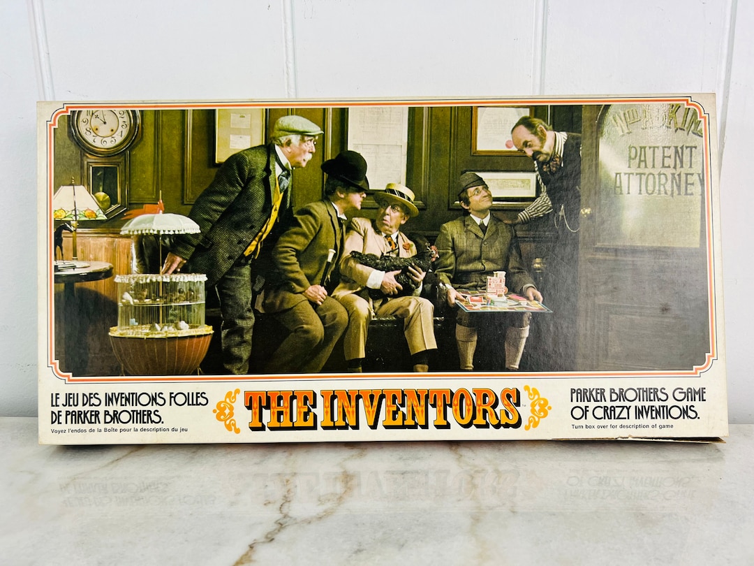 Vintage 1974 the Inventors Board Game, First Edition, English French ...