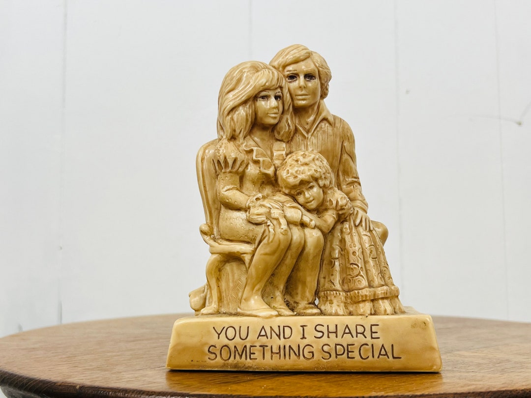 Vintage 1970s Wallace and Russ Berrie Figurine "you and I Share ...