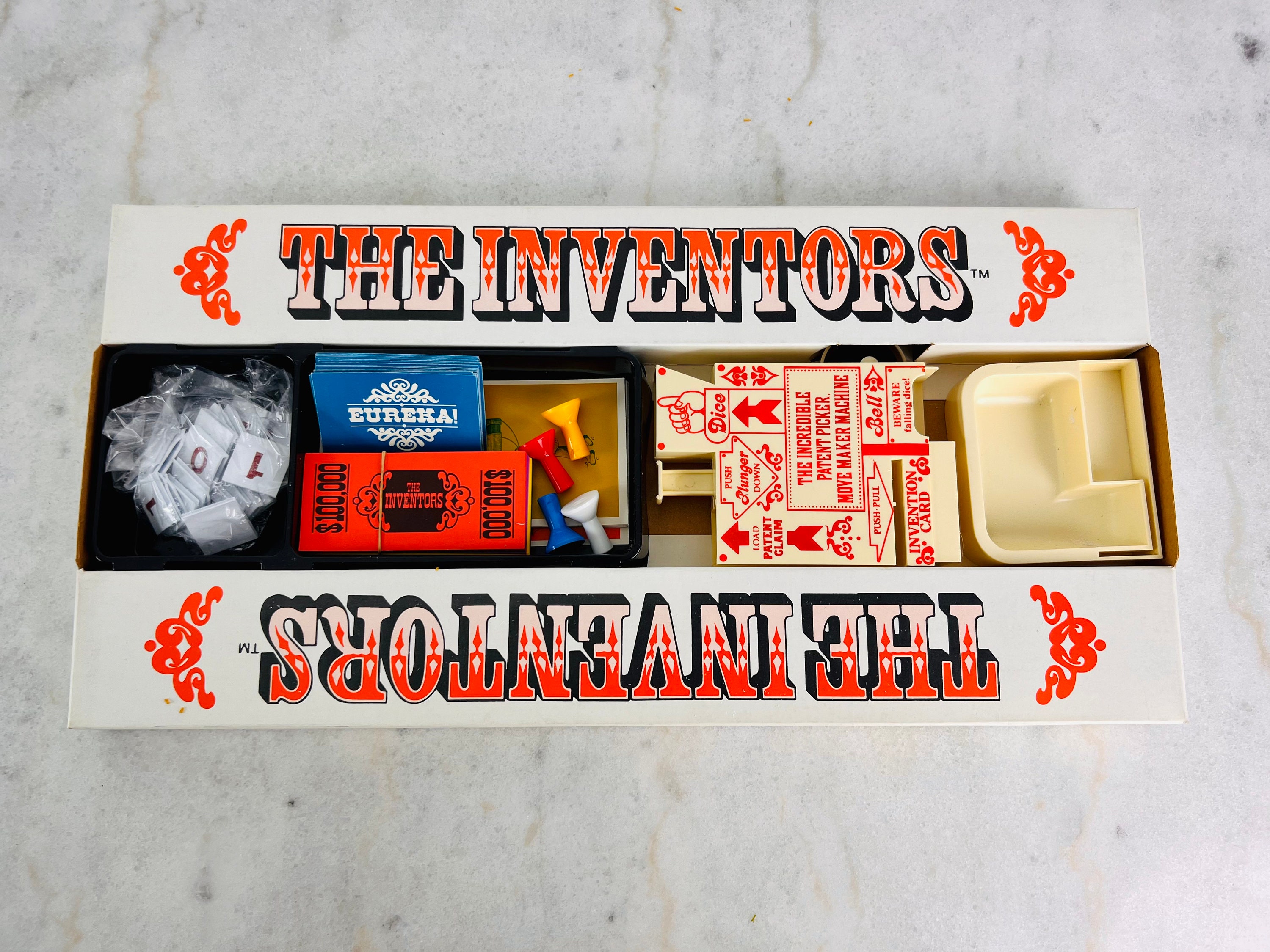 Vintage 1974 the Inventors Board Game, First Edition, English French ...