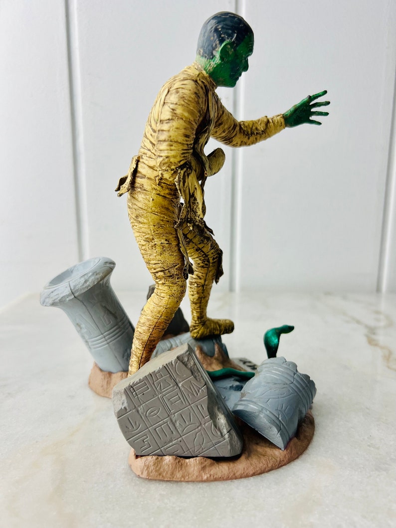 Vintage the Mummy Figurine 10" 1991 Monogram Model Based on Classic ...