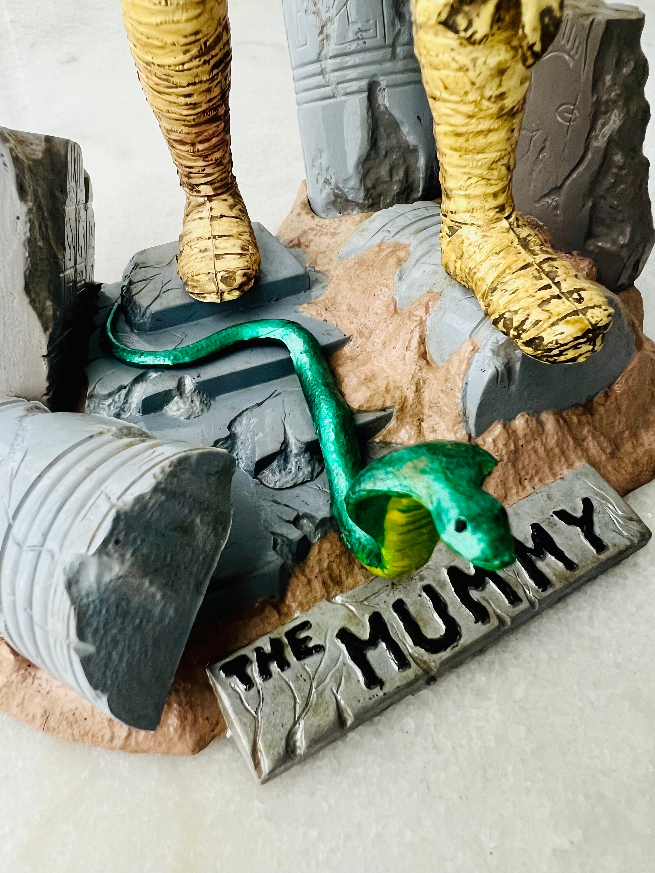 Vintage the Mummy Figurine, 10 1991 Monogram Model Based on Classic ...