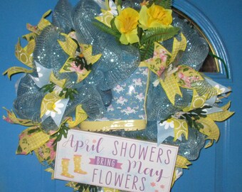 April Door Decor - Etsy