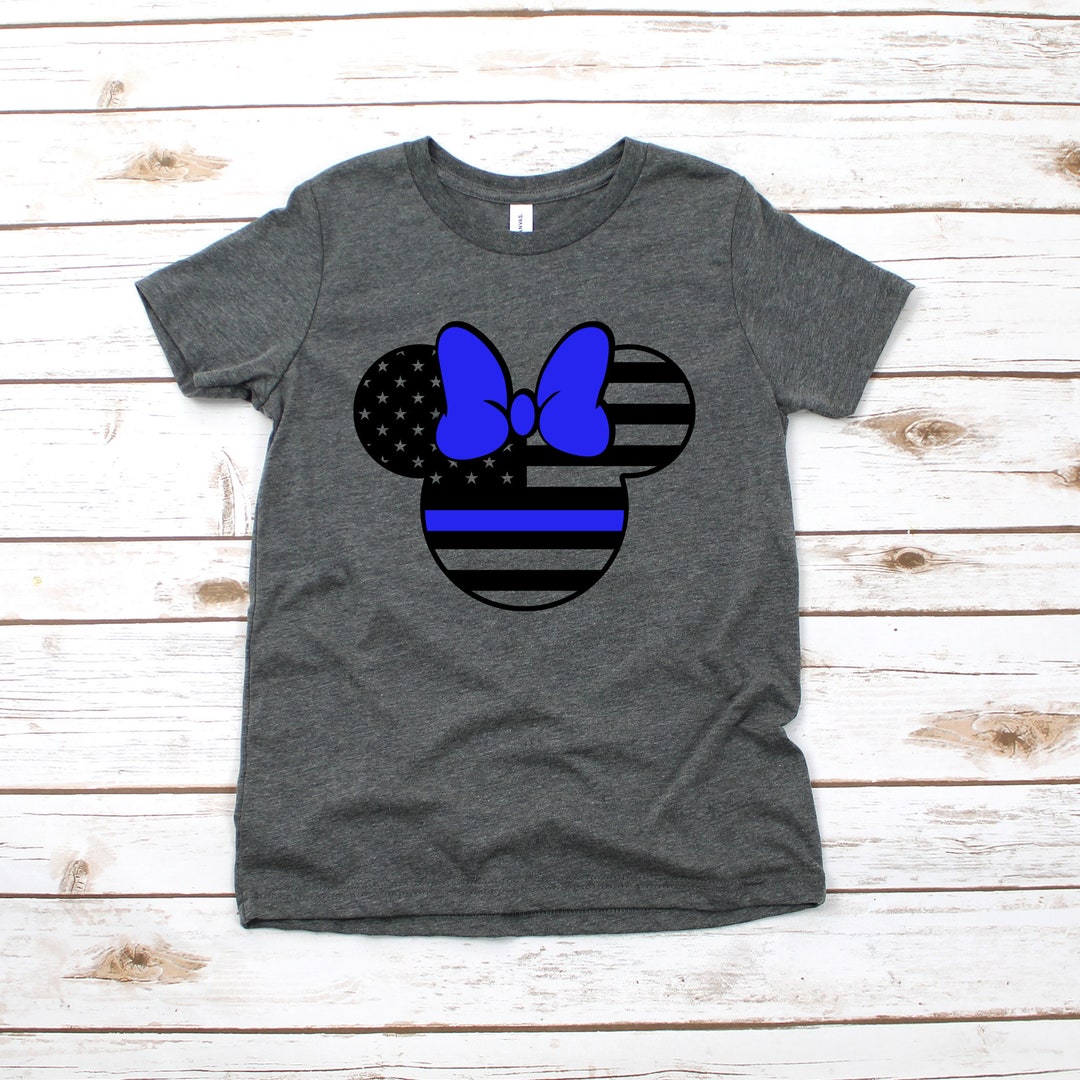 Minnie Mouse Police Stars and Stripes Minnie Kids T Shirt - Infant ...