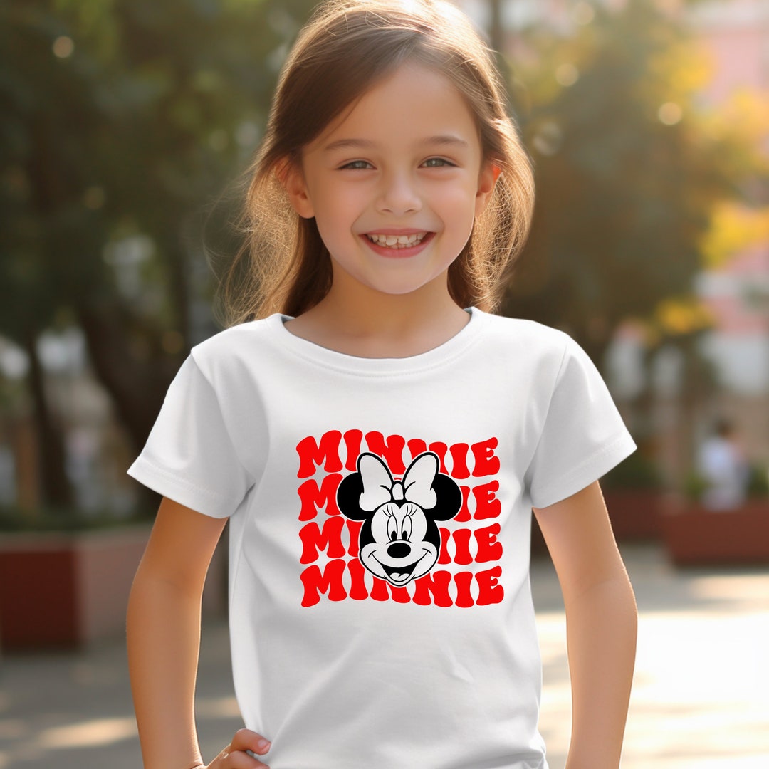 Minnie Mouse Youth Girls Disney T Shirt Kids Shirt Disney Matching ...