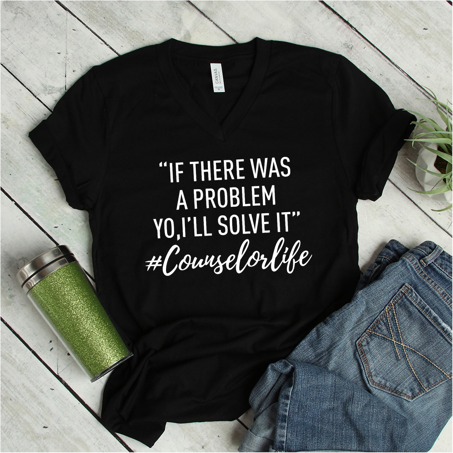 If There Was a Problem Yo I'll Solve It Counselor Life T - Etsy