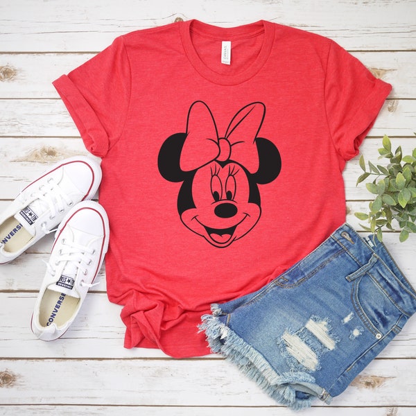 Minnie Mouse T Shirt - Etsy
