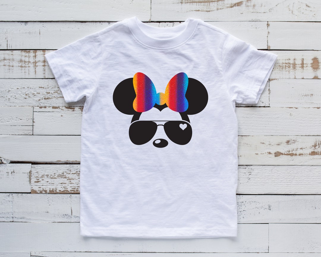 Minnie Mouse Aviator Sunglasses Disney T Shirt Infant Toddler or Youth ...