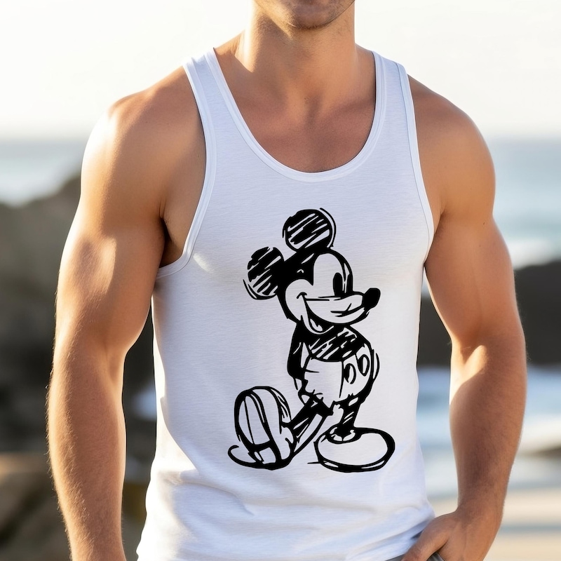 Muscle Mickey - Etsy