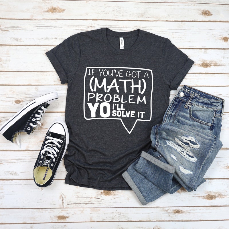 Math Problem T Shirt - Etsy