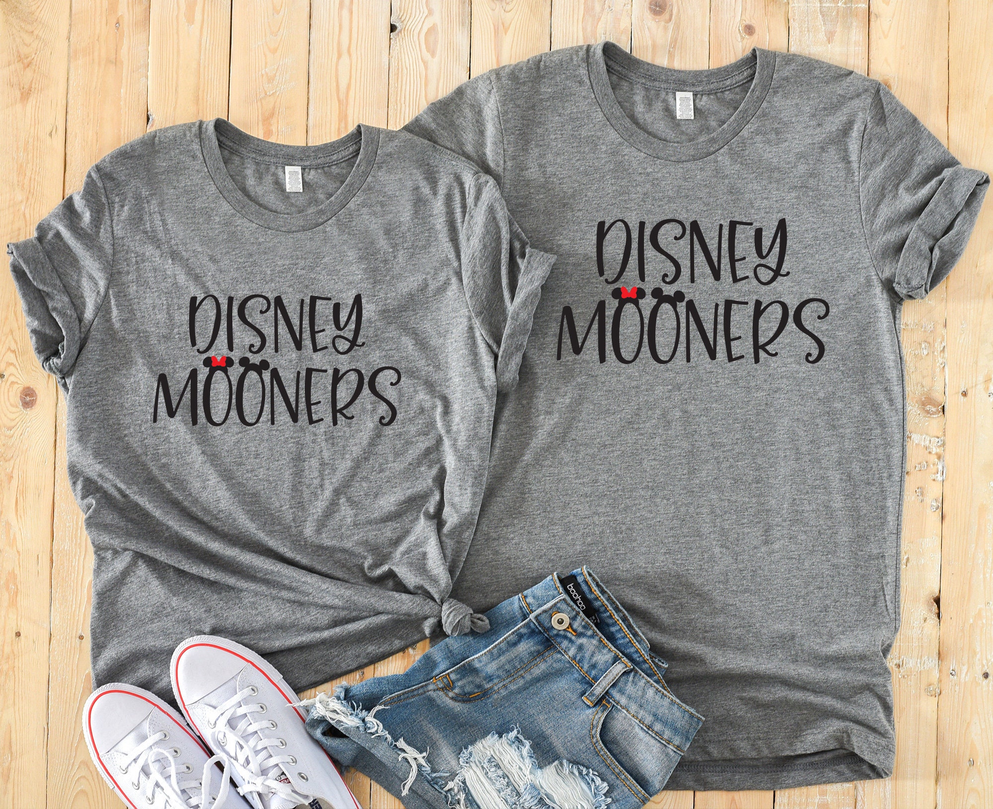 Disney Mooners - Just Married - Disney Couples Matching Unisex T Shirts ...