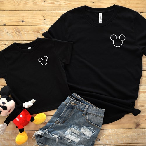 Mickey and Minnie Mouse Custom Matching Disney Shirts Disney - Etsy
