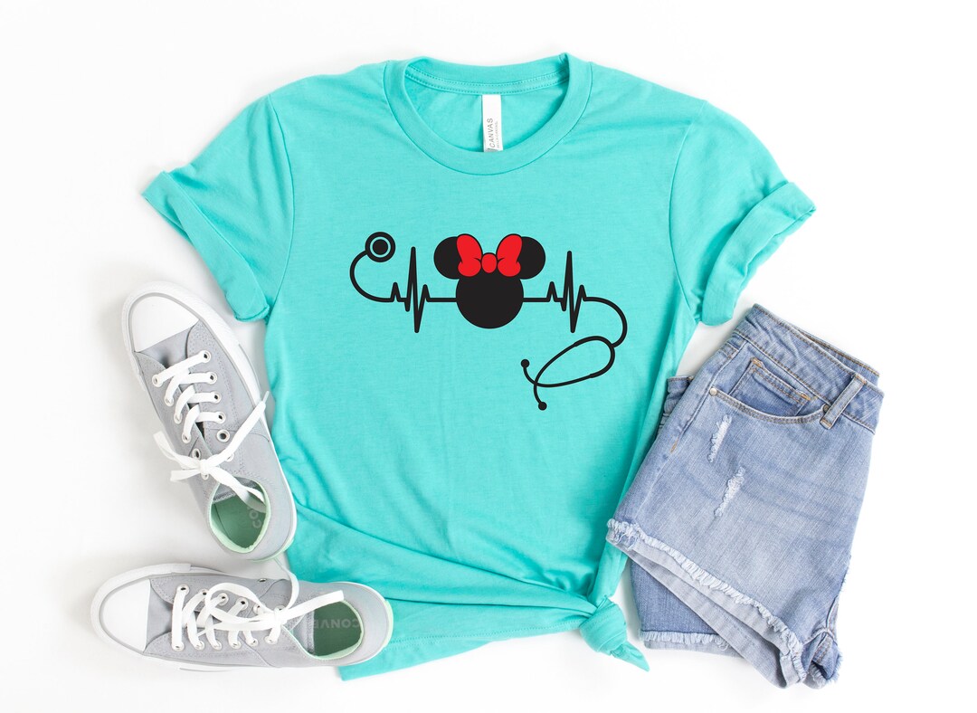 Minnie Nurse T Shirt - Minnie Doctor Shirt- Healthcare Worker Disney ...