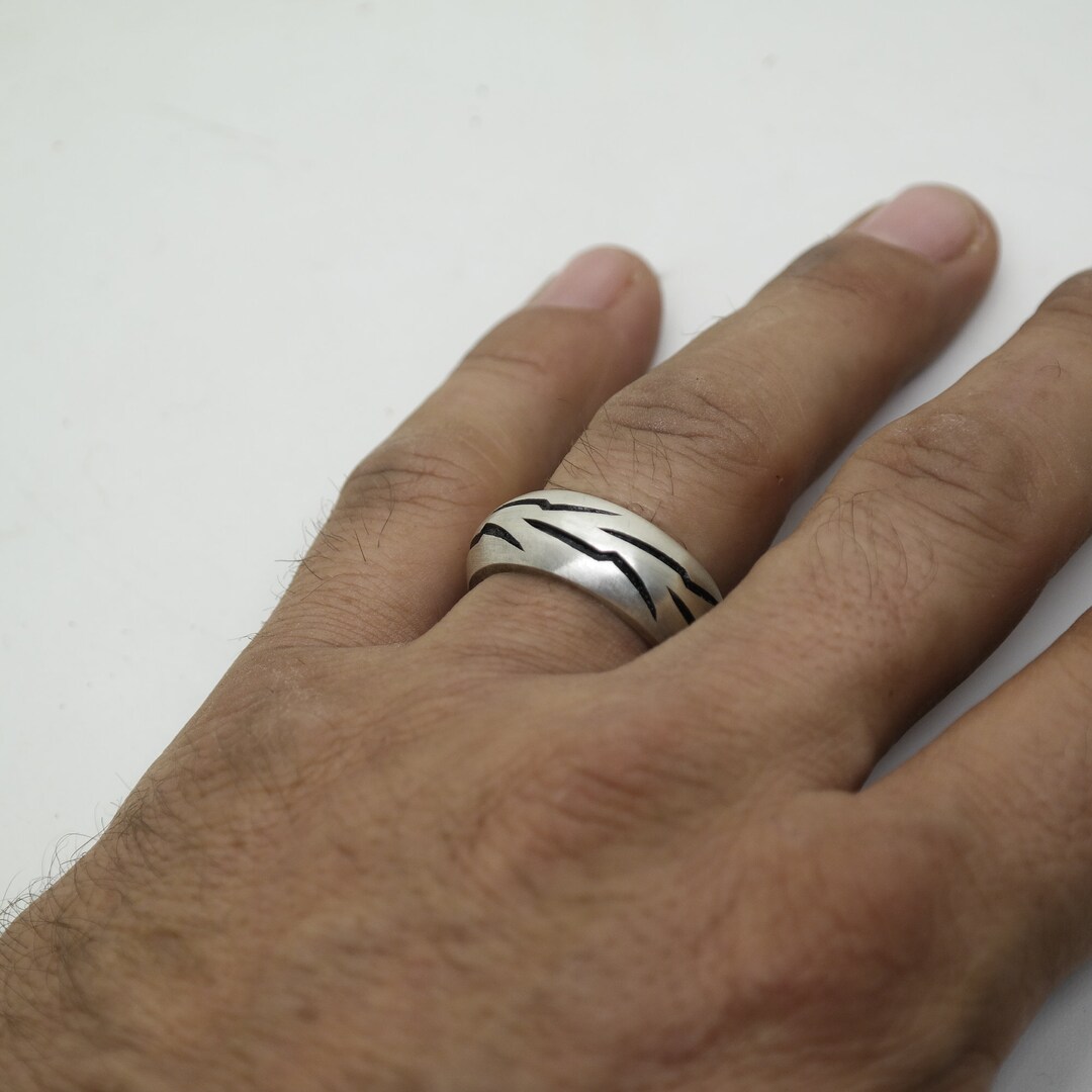 Motorcycle Wheel Ring 925K Silver - Etsy