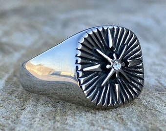 North Star Ring - Etsy