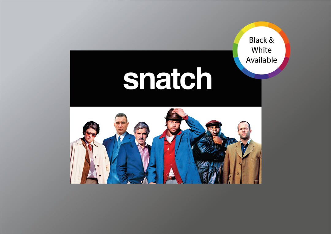 Snatch Poster Print - Etsy