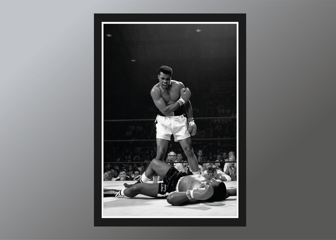 Iconic Muhammad Ali Print - Etsy