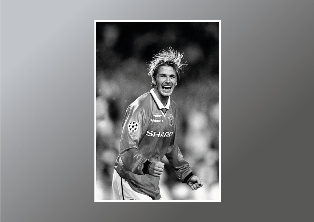 David Beckham Print - Etsy