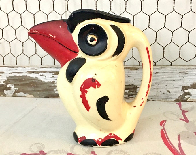 Art Deco Toucan Pitcher, Made in Japan - Etsy
