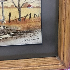 Signed Framed Watercolor Painting - Etsy