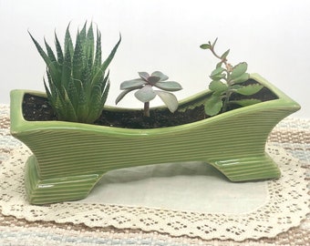 Chartreuse Planter | Etsy