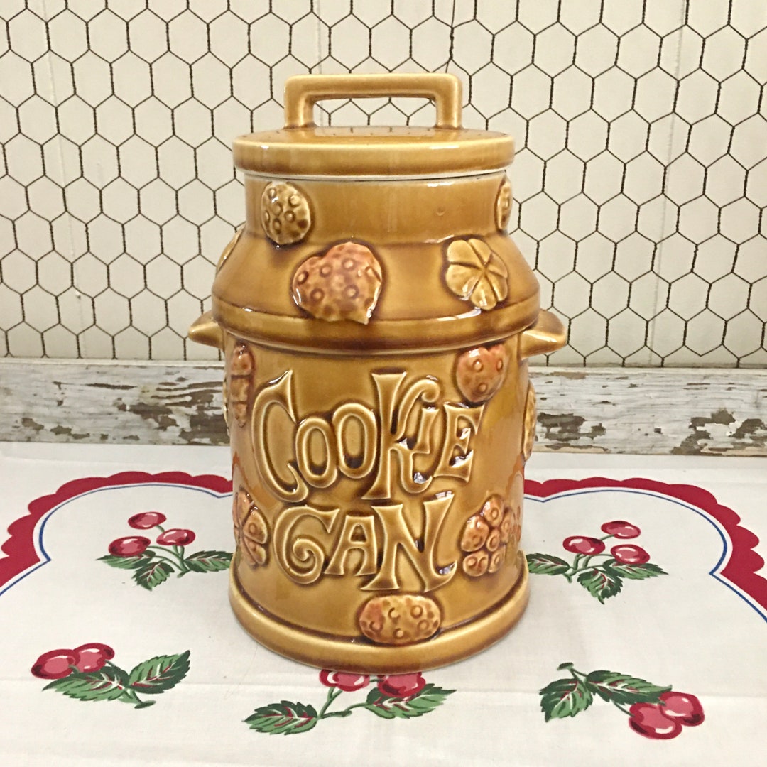 1970s Cookie Can Cookie Jar, Japan - Etsy