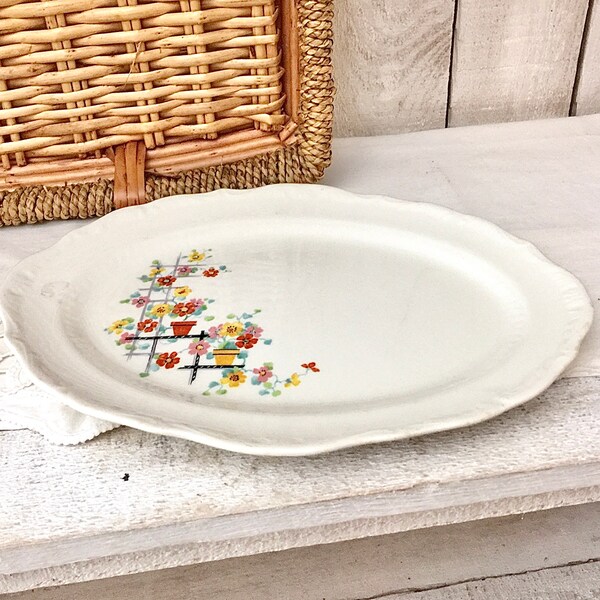 Vintage Platter - Etsy